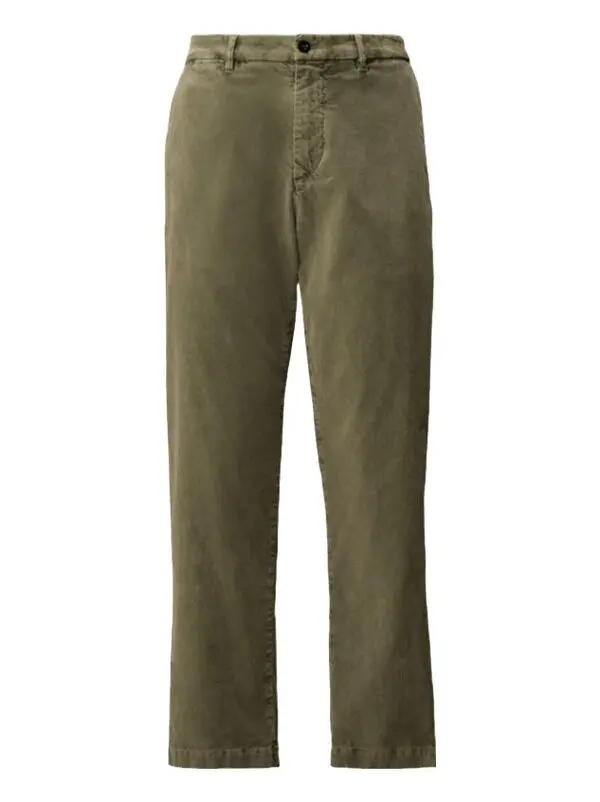 C.P. COMPANY Straight-leg Trousers - Green Banana