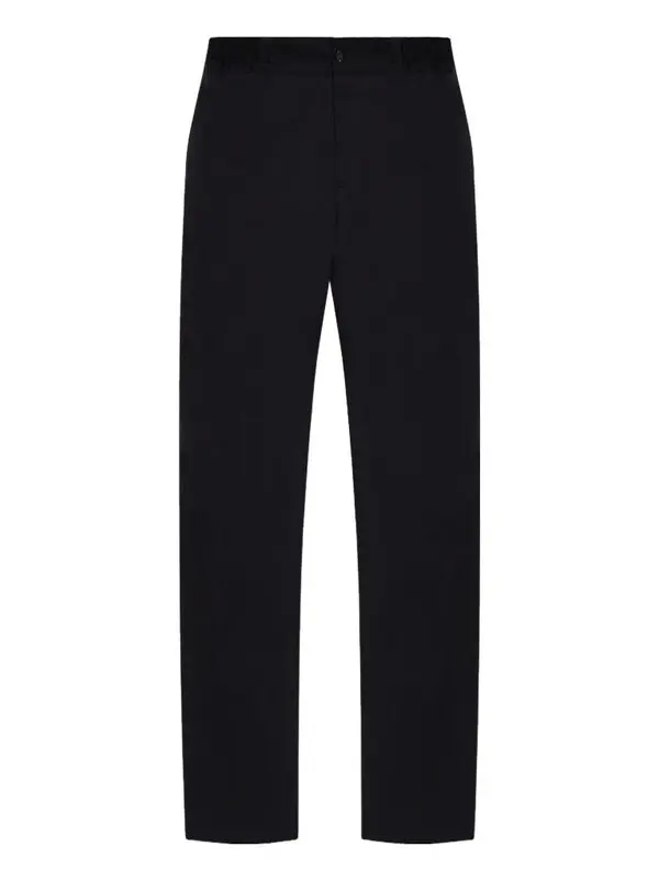 LANVIN High Waist Tailored Trousers - Black