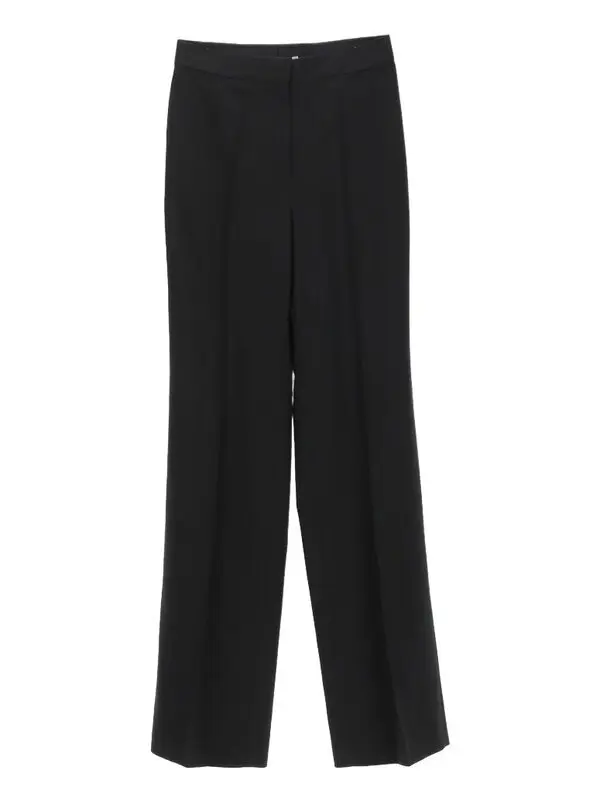 Stella McCartney Tailored Wool Flared Trousers - Black