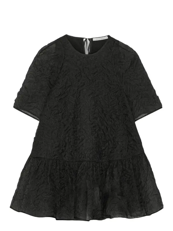 Cecilie Bahnsen Susi Ruffled Blouse - Black