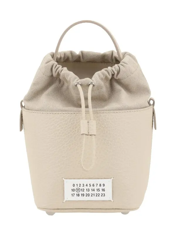 MAISON MARGIELA 5ac Small Bucket Bag - Nude