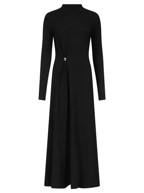 Loulou De Saison Lucero Maxi Dress - Black