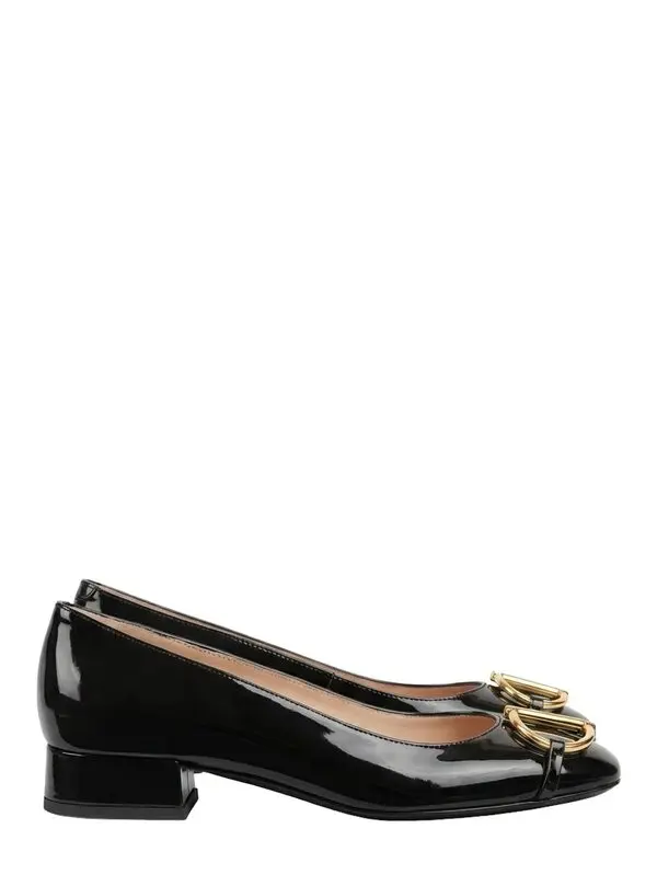 Gucci Maxi Horsebit Ballet Flats - Black