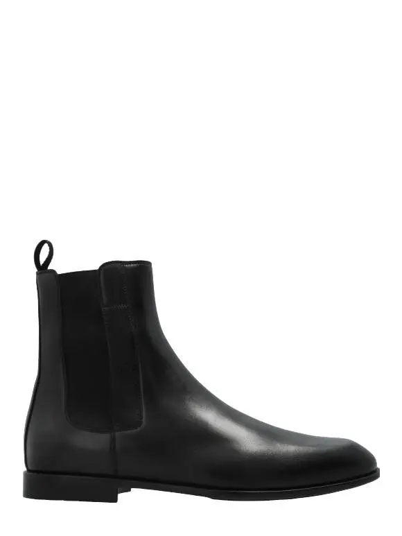 FERRAGAMO Ankle Chelsea Boots - Black