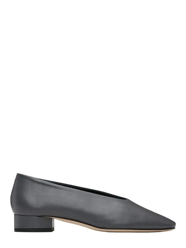AeydĒ Delia Low-heeled Ballet Flats - Black