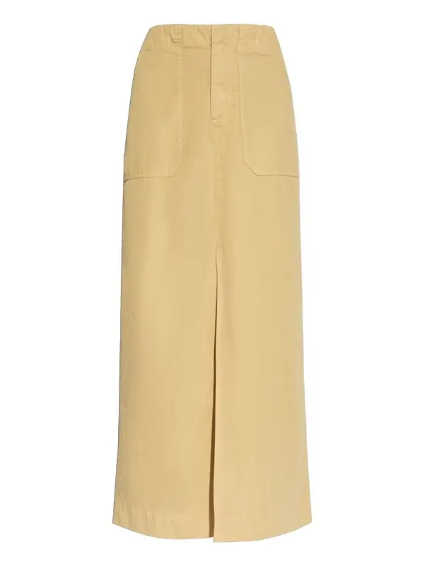 RAG  BONE Rag & Bone Split Skirt - Nude