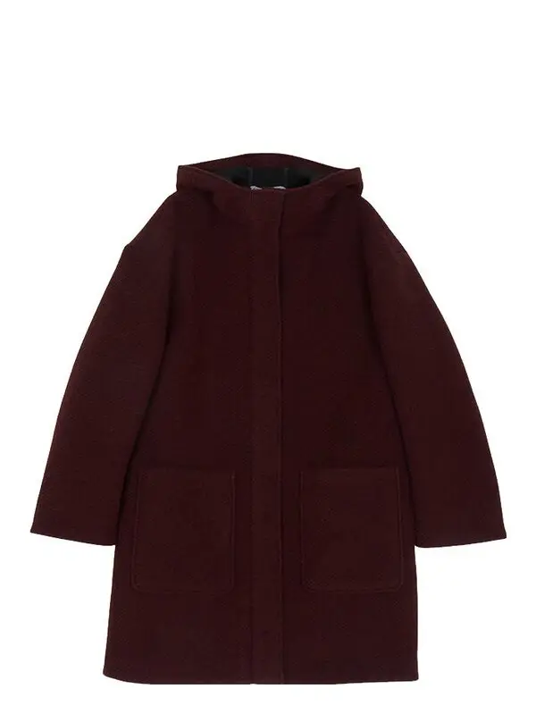 Max Mara Hooded Coat - Brown