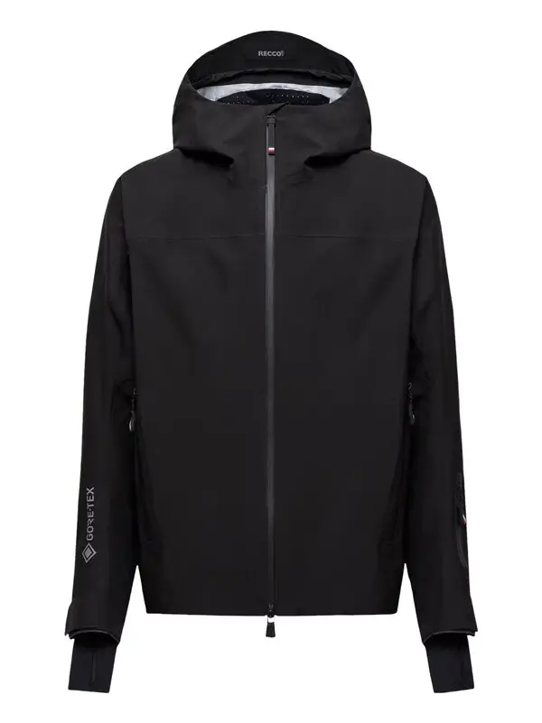 Moncler Hinterburg Hooded Gore-tex Ski Jacket - Black