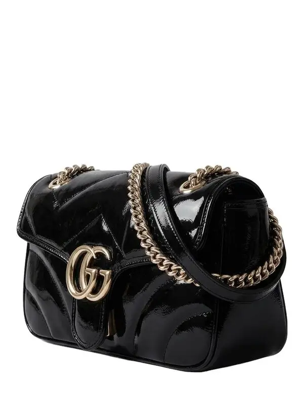 Gucci Gg Marmont Small Shoulder Bag - Black