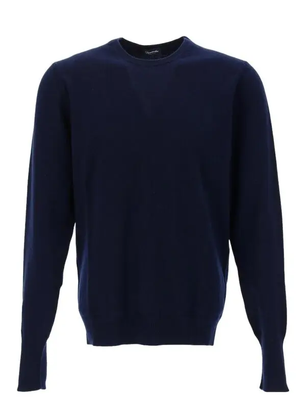 DRUMOHR Crew Neck Long Sleeve Knitwear - Black
