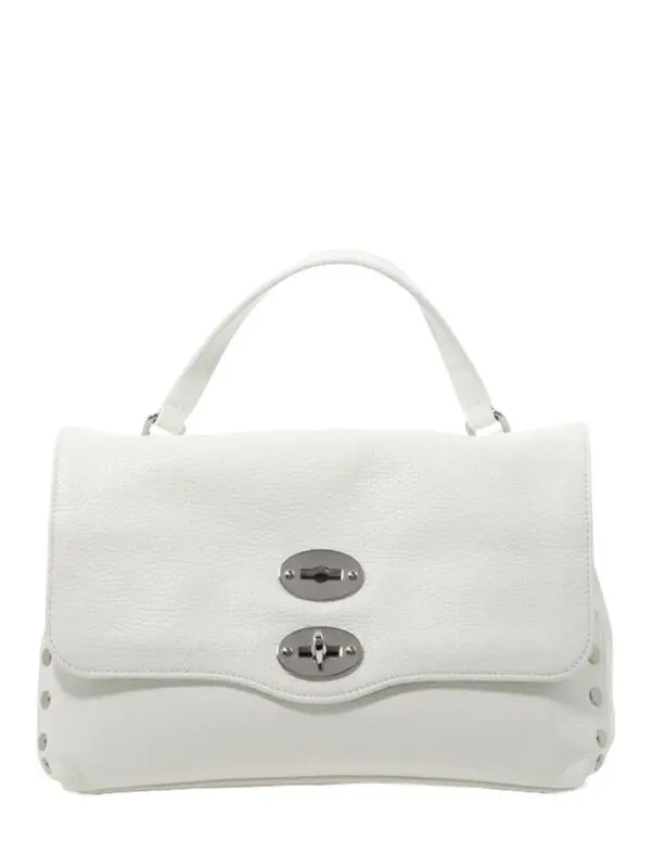 ZANELLATO Postina S Daily Foldover Top Handbag - White