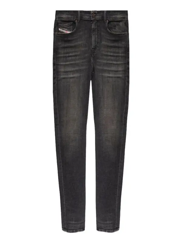 DIESEL® Slim Straight-leg Jeans - Black
