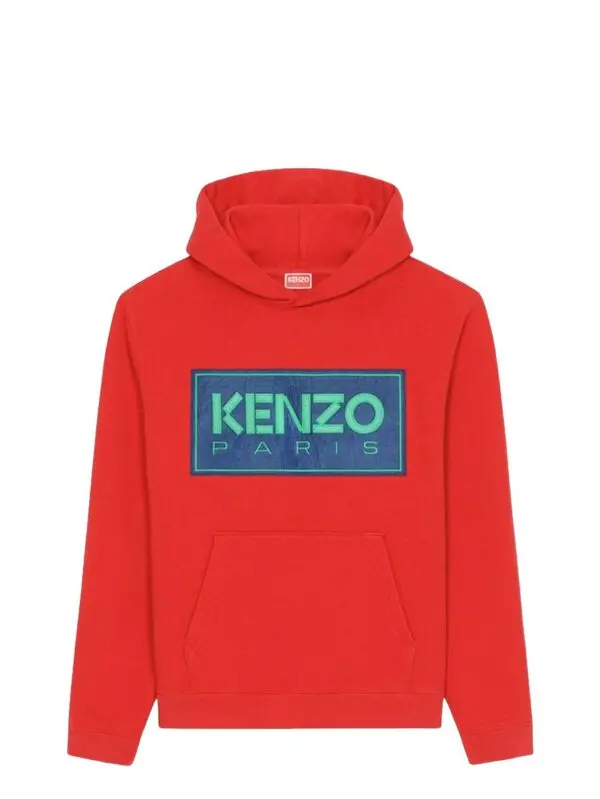 Kenzo Hooded Sweatshirt - Red