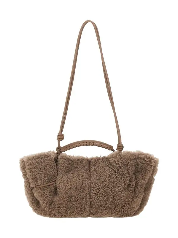 Hereu Knotted Shoulder Bag - Dustygrey