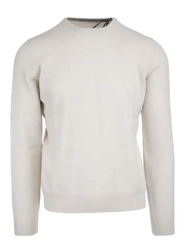 GRAN SASSO Cashmere Wool Crewneck - White