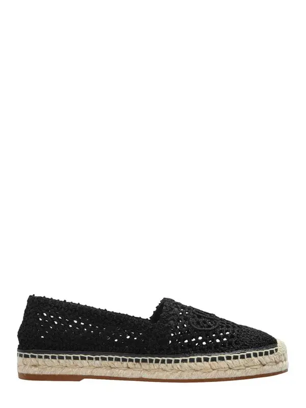 Chloé Isla Espadrilles With Logo Detailing - Black