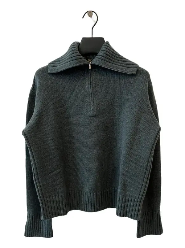 Loro Piana Parksville Half-zip Knitted Jumper - Black