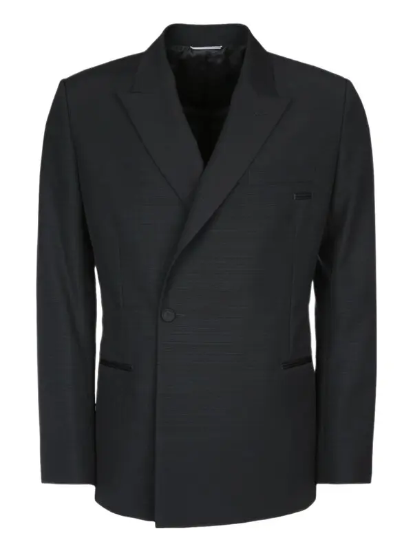 Dior Single-breasted Tailored Blazer - Black