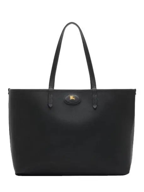 Burberry Reversible Check Tote Bag - Black