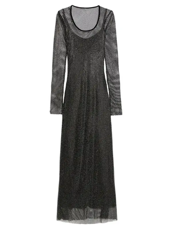 Sportmax Embellished Maxi Dress - Black