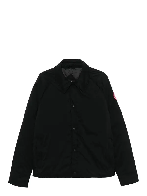 Canada Goose Long Sleeve Snap Front Jacket - Black