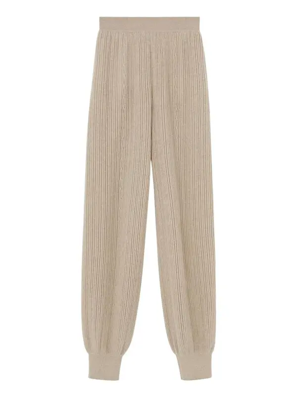 Loro Piana Plane Tree Trousers - Pearl Dust Melange