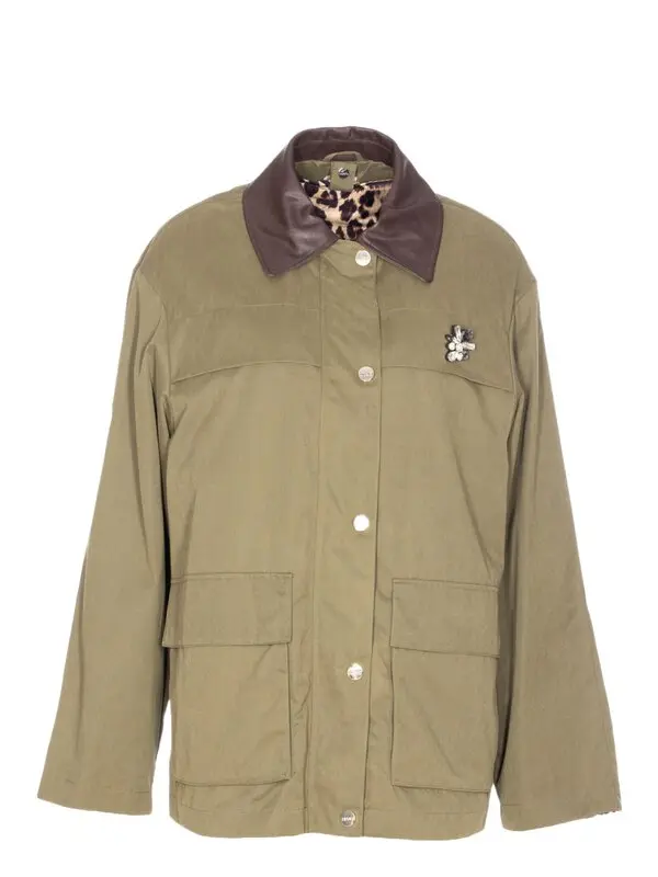 Liu Jo Embellished Jacket - Nude