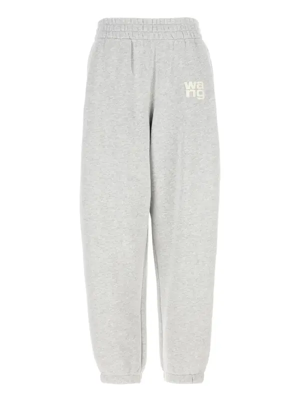 Alexander Wang Terry Sweatpants With Logo - White