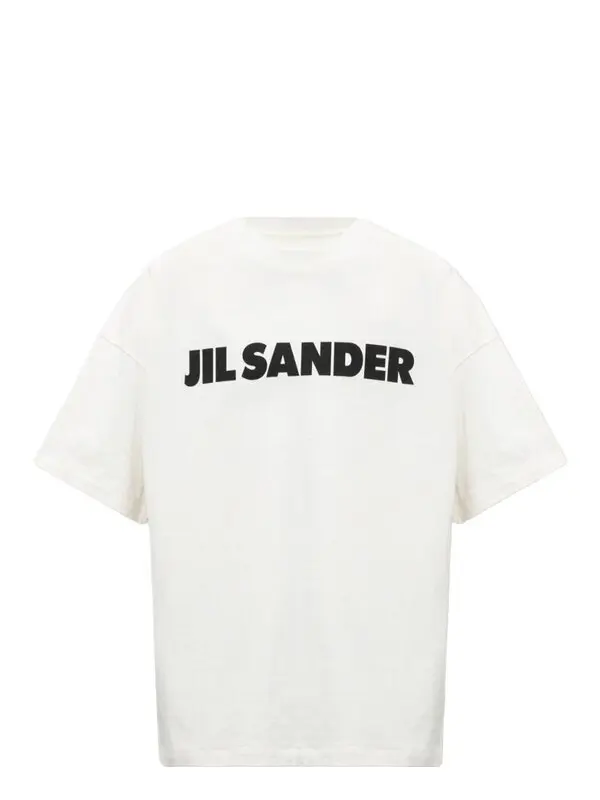 JIL SANDER Logo Crewneck T-shirt - White