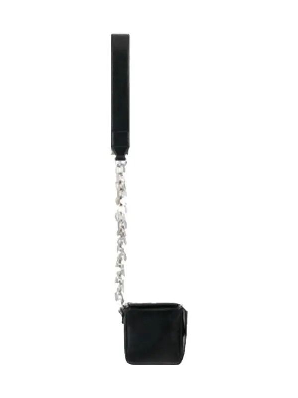 Givenchy Cube Clutch With Padlock Clasp - Black