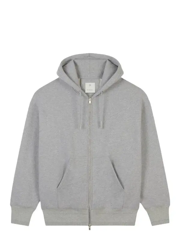 Givenchy Cotton Zip-up Hoodie - Gray