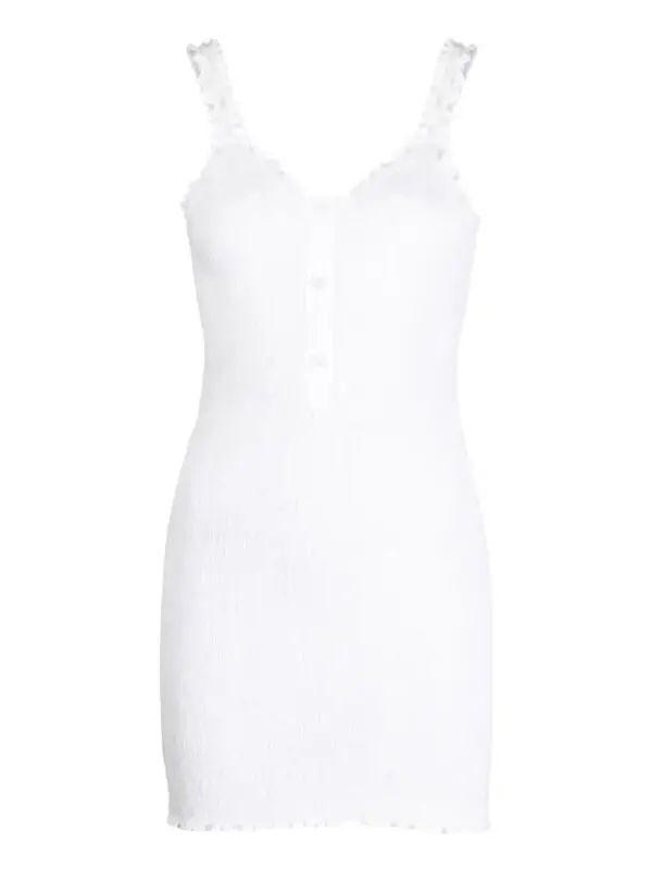 Alexander Wang Suspender Dress - White