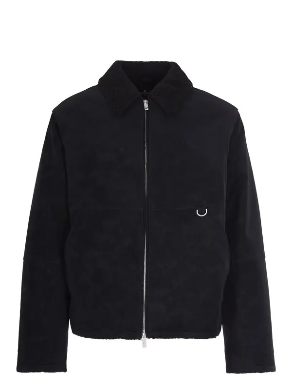 REPRESENT Long-sleeved Casual Jacket With Lapel Collar - Black