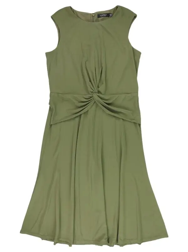Polo Ralph Lauren Twisted Detail Midi Dress - Green
