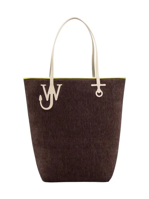 J.W.ANDERSON Anchor Logo Tote Bag - Black