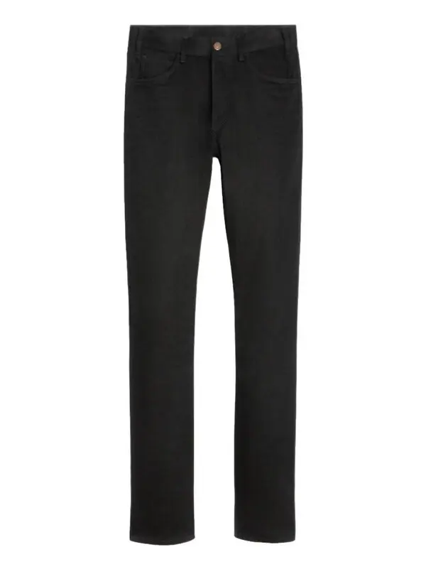 Celine Lou Jeans In Pure Wash Denim - Black