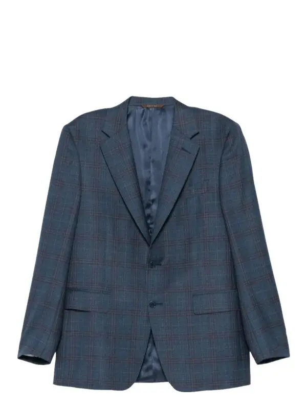 Canali Checked Blazer - No