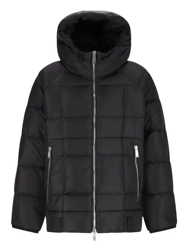 Dsquared2 Hooded Puffer Jacket - Black