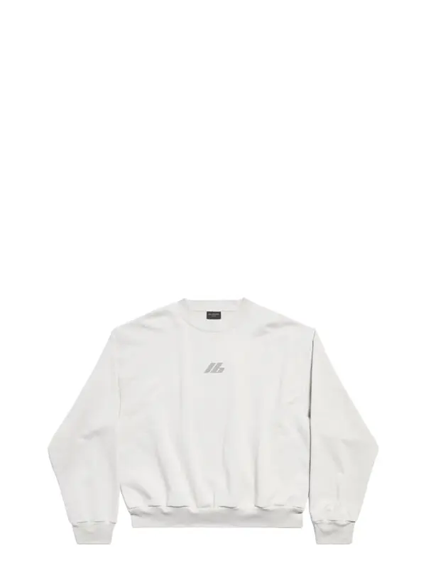 Balenciaga Activewear Crewneck Sweatshirt With Logo - No