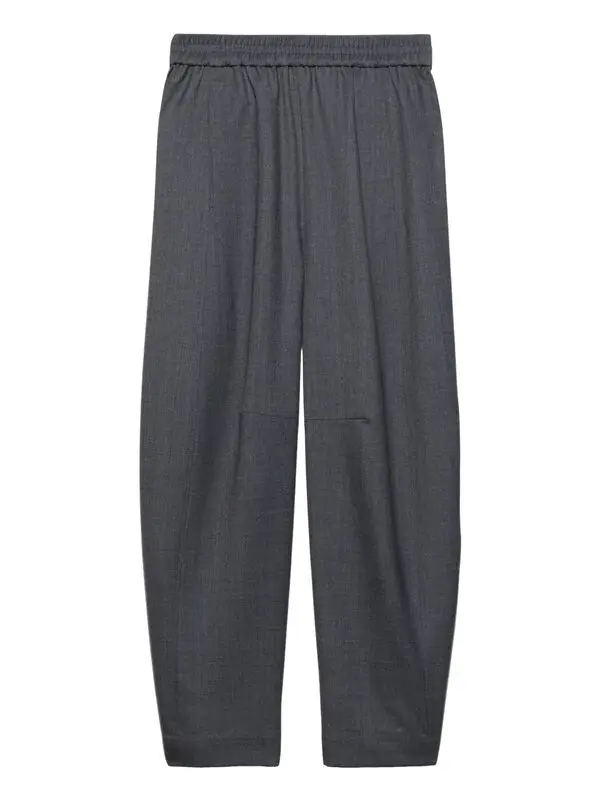 MAXCO. Max&co. Grisaille Barrel-leg Trousers - Grey