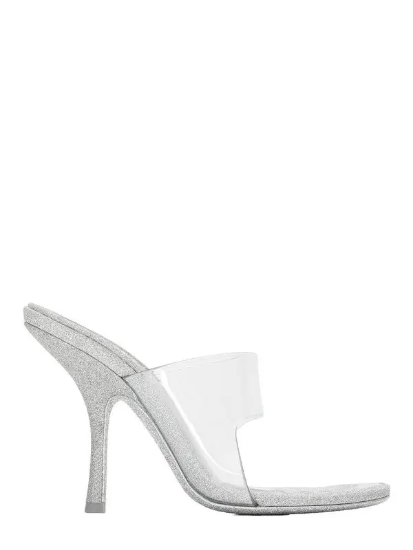 Alexander Wang Nudie Open Toe Sandals - Silver