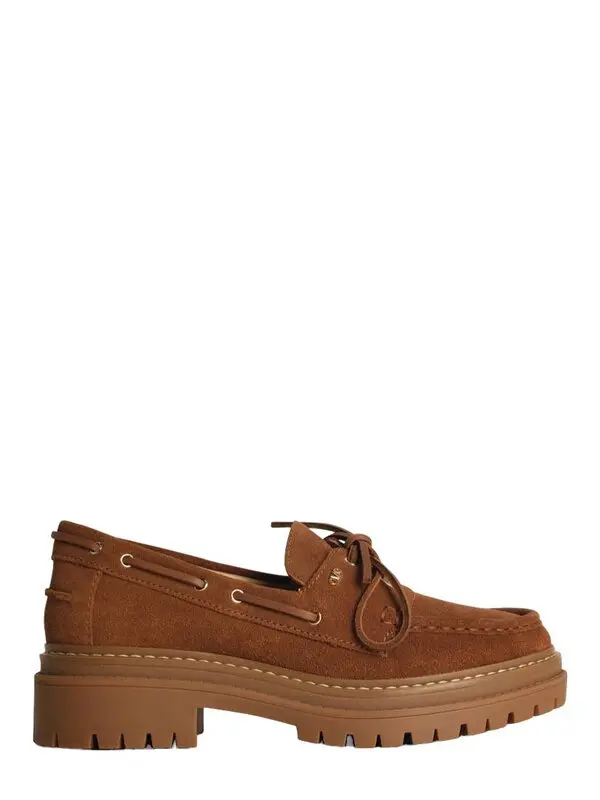 Michael Kors Cameron Lace-up Loafers - Brown