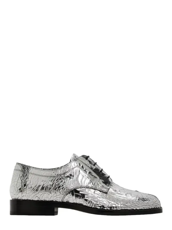MAISON MARGIELA Tabi Split-tip Lace-up Shoes - Gray
