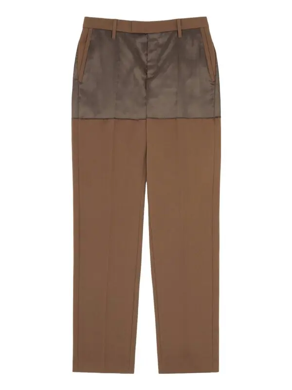 MAISON MARGIELA Paneled Trousers - Brown