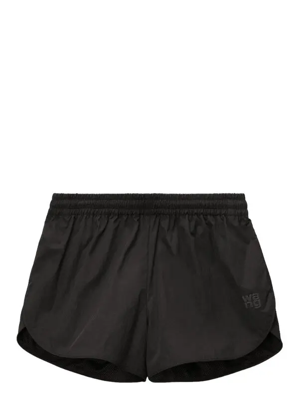 Alexander Wang Nylon Marathon Shorts - Black