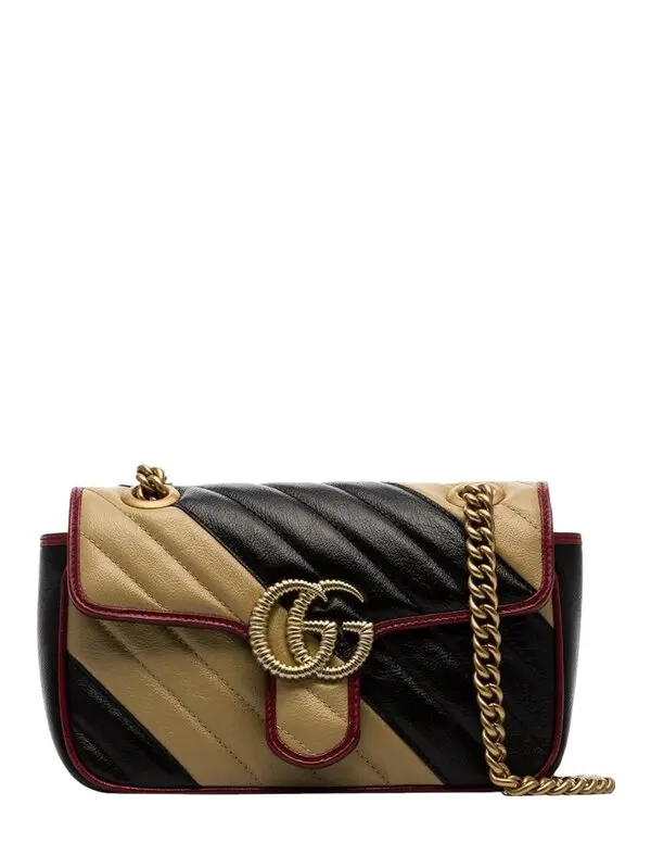Gucci Gg Marmont Shoulder Bag - Green
