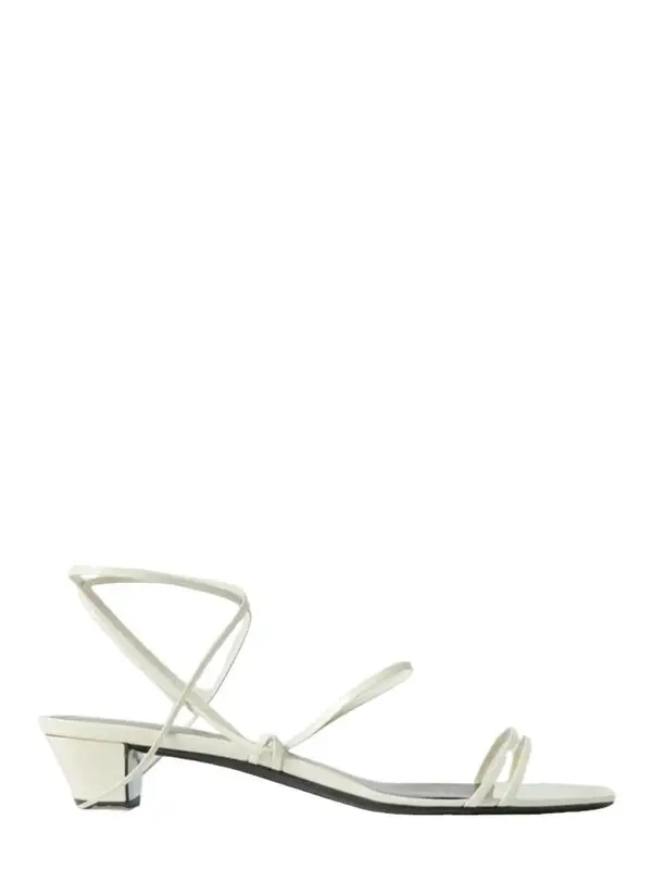 THE ROW Graphic High-heeled Sandals - White