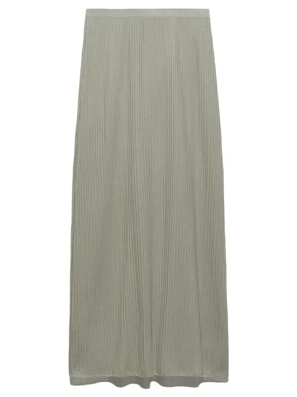 MAXCO. Max&co. Textured Knit Maxi Skirt - Gray
