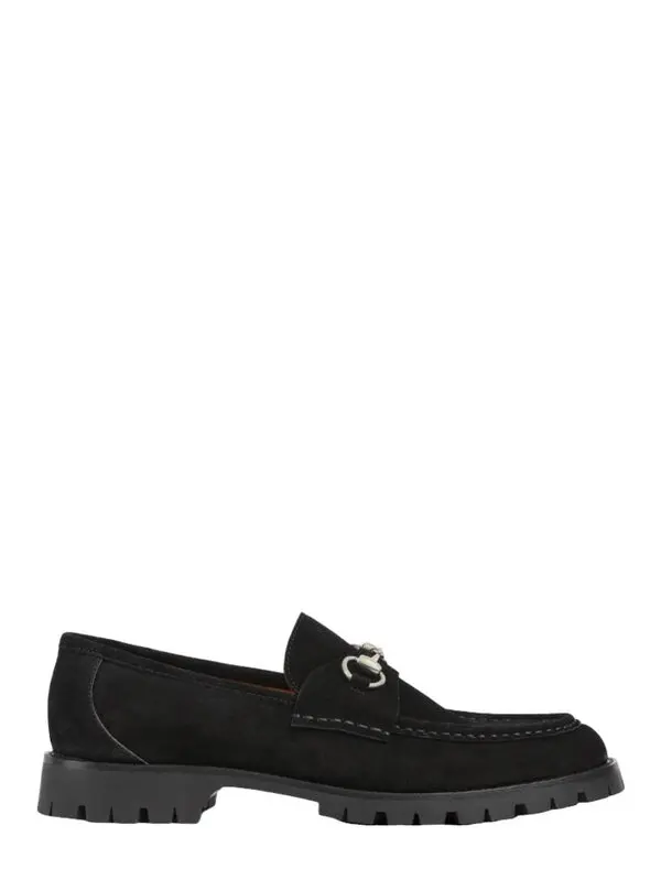Gucci Horsebit Loafers With Lug Sole - Black