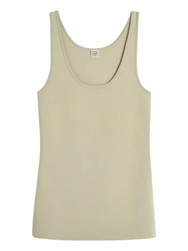 TOTEME Crew Neck Vest - Desert